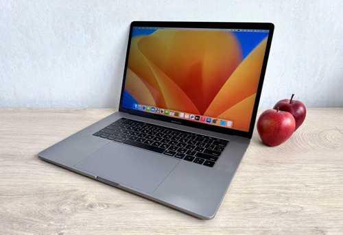 MacBook Pro 15 (2017), 512 ГБ, Core i7, 2.8 ГГц, RAM 16 ГБ, Radeon Pro 555 2 ГБ