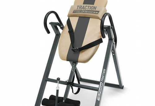 Инверсионный стол traction бежево-серый с подушкой