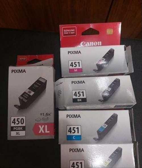 Картриджи пустые для принтера Canon pixma