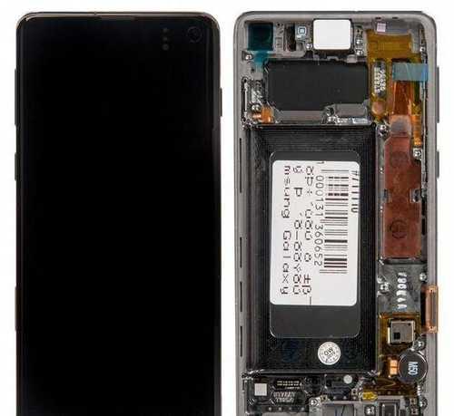 Дисплей для Samsung G973F (S10) модуль Черный - OR