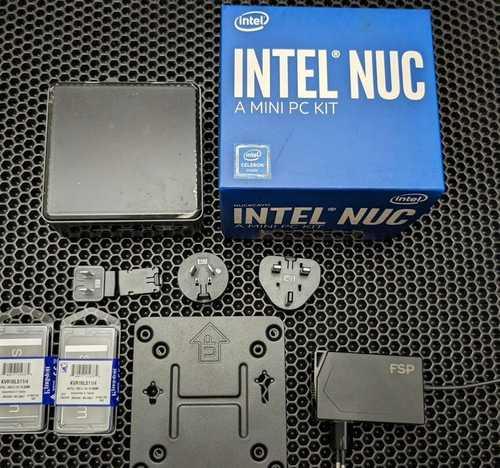 Мини пк NUC6 J3455 8Gb 240SSD + Win10