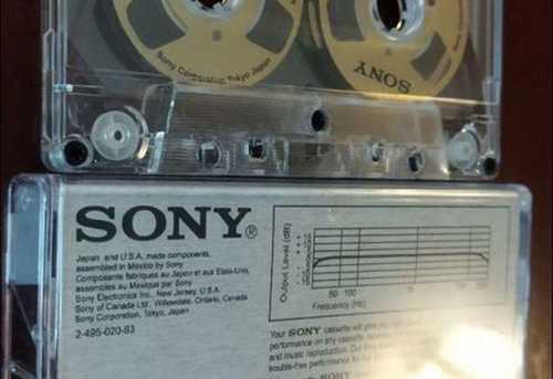 Аудиокассета "sony" (Бабинка)новая