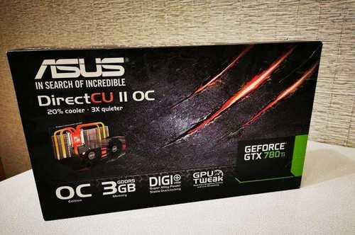 Видеокарта Asus GTX 780ti 3Gb