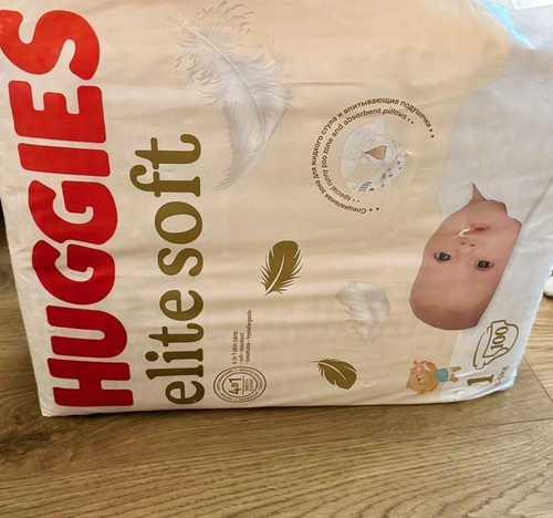 Подгузники huggies elite soft 1