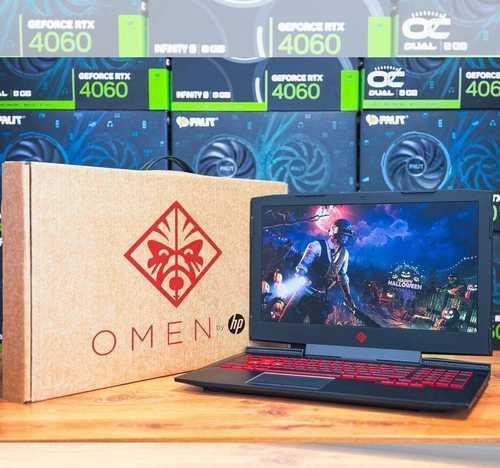 Игровой ноутбук HP Omen: GTX1650   Core i5