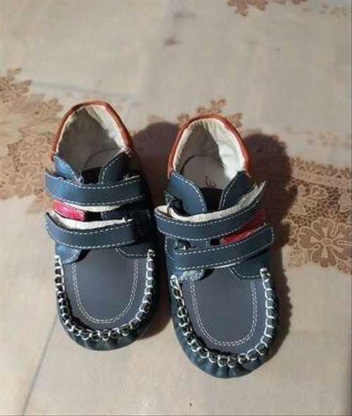 Детская обувь для мальчика/мокасины 23 размер