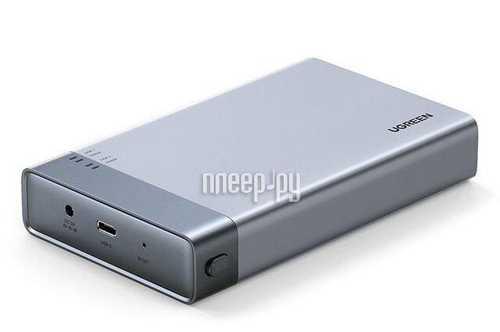 Внешний бокс Ugreen CM381 USB3.1 2-Bay 2.5 Gre