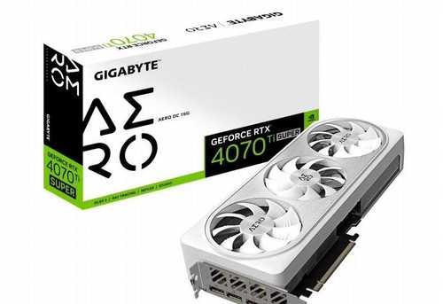 Видеокарта Gigabyte RTX4070Ti super aero OC 16GB