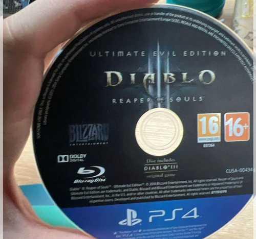 Диски на ps4 diablo 4