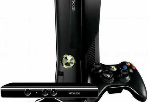 Xbox 360+ два геймпада и игры