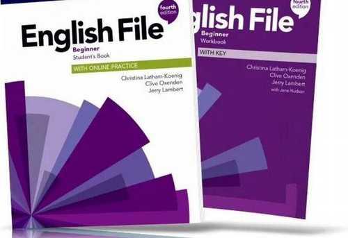 Учебник английского языка English file beginner