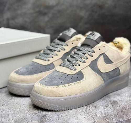 Nike air force 1 зимние с мехом