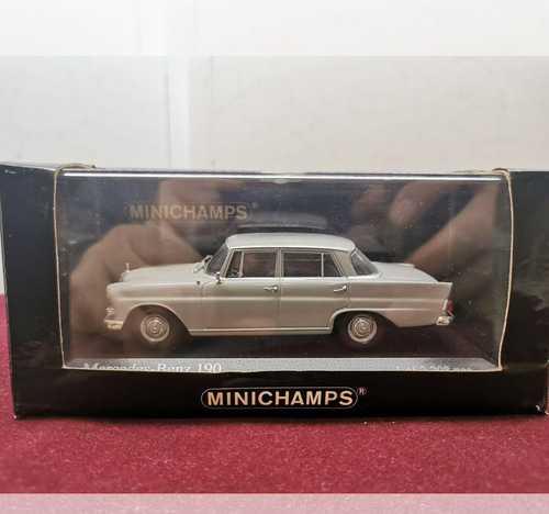 Модель автомобиля Minichamps. Mercedes-Benz 190