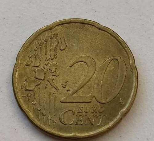 20 евроцентов Германия 2002