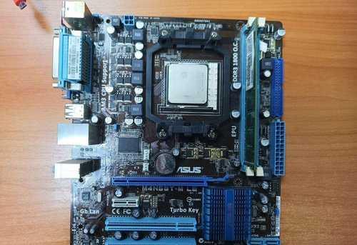 Материнская плата Socket AM3 asus M4N68T-M LE 2DDR