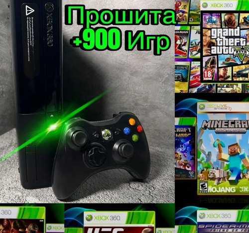 Xbox 360 E (Прошита)   950 Игр