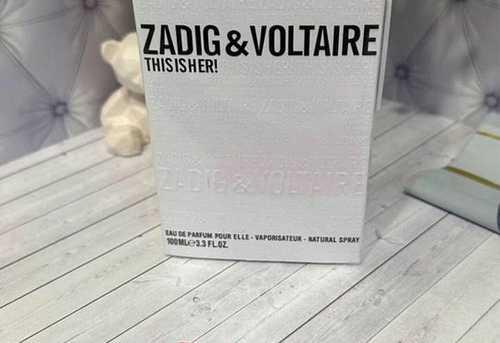 Zadig Voltaire This is Her 100мл+ сертификат