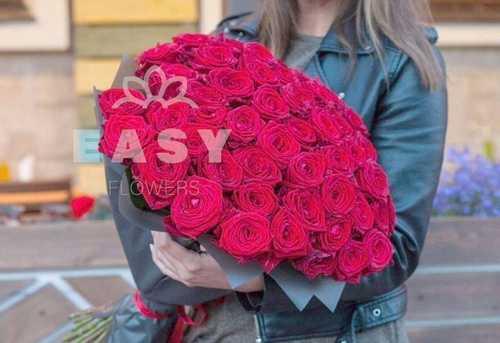 Цветы розы, 101 роза Букеты 51 101 201 Роза