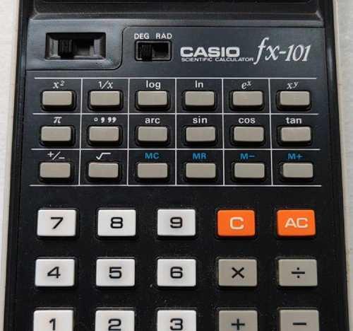 Калькулятор Casio fx101