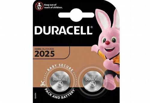 Батарейка литиевая Duracell CR2025 дисковая 3В бли