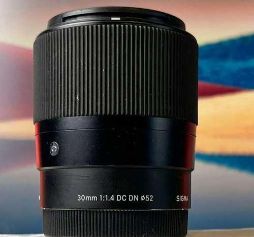 Sigma 30mm f 1.4 sony e (2023)