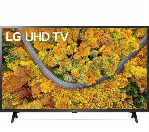 Телевизор LG 55up76006lc.adkb черный