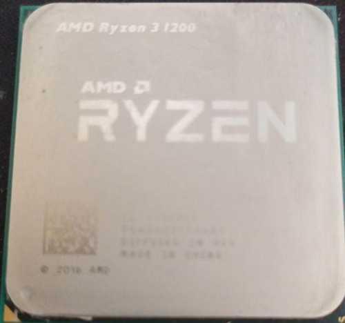 Процессор amd ryzen 3 1200