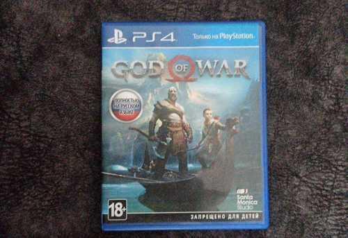 Игра для приставки ps 4 God Of War