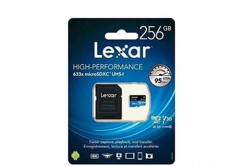 Карта Памяти microsdxc 256Gb Lexar Professional Cl