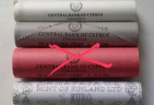 Банковские роллы 2 евроцента