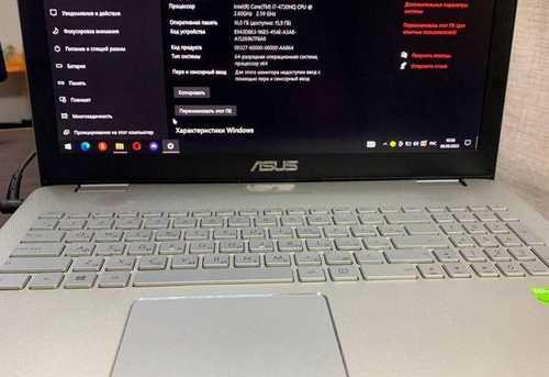 Ноутбук Asus Asus N551J (К)