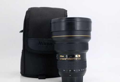 Nikon 14-24mm f/2.8G ED AF-S как новый, обмен