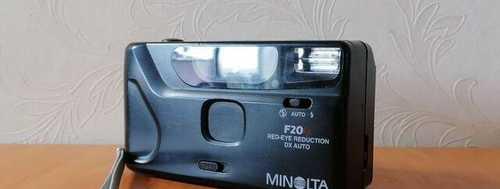 Плёночный фотоаппарат minolta F20R (date)