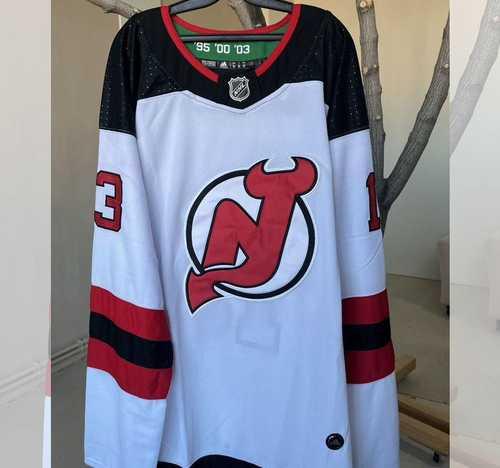 Хоккейная джерси NHL New Jersey Devils Hischier