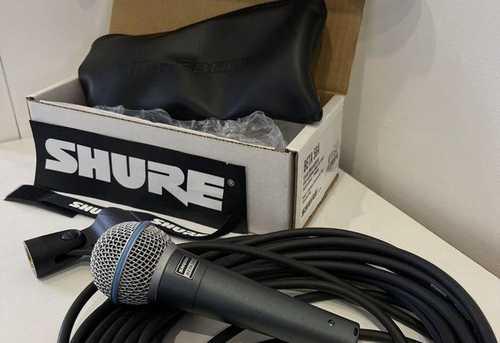 Микрофон проводной shure