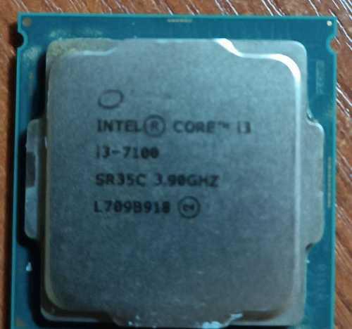 Процессор intel core i3 7100