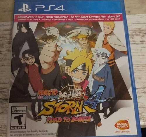 Игра на ps4 Boruto