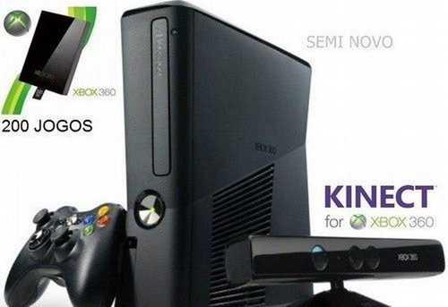 Xbox 360 приставка с кинектом
