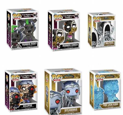 Funko Pop Games WarCraft, Diablo, Five Nights AT