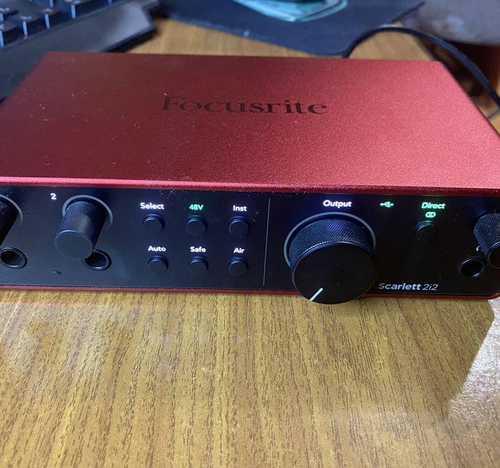 Звуковая карта focusrite scarlett 2i2 studio 4th