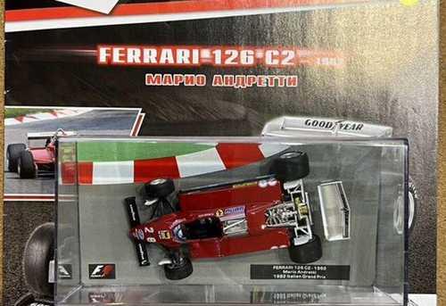 Mario Andretti #28 Ferrari 126 C2 1982