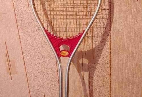 Теннисная ракетка металлическая + бадминтон