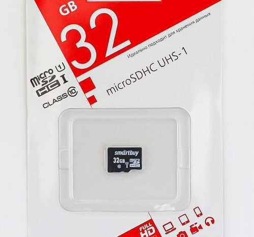 SmartBuy microsdhc 32 гб Class 10 UHS-I