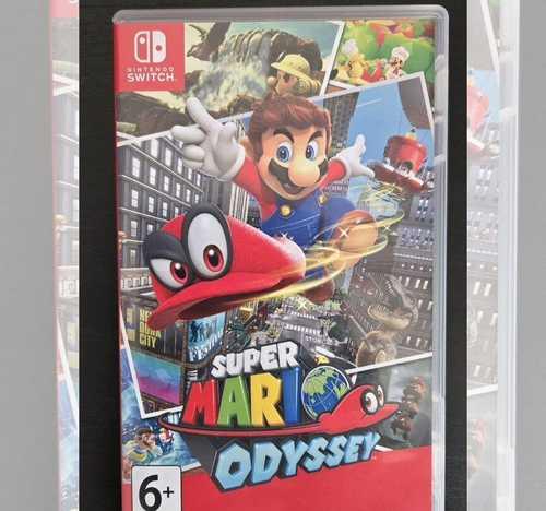 Super mario odyssey картридж