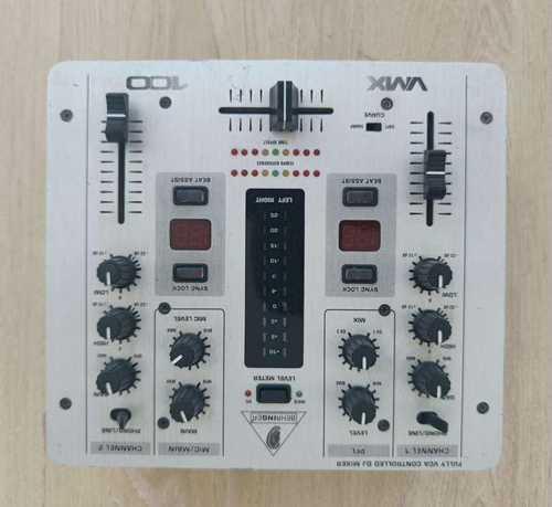 Микшерный dj пульт behringer vmx100