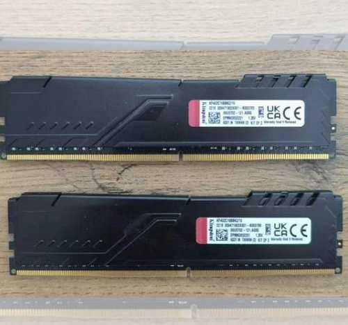 Оперативная память ddr4 16gb kingston fury