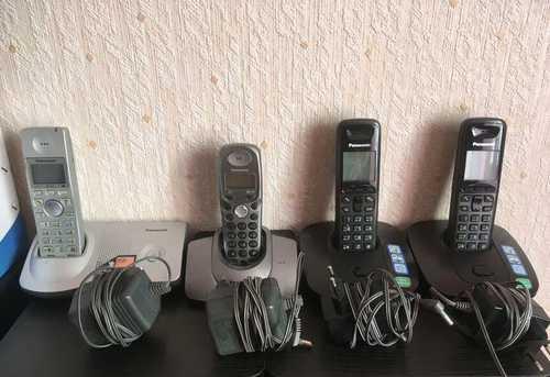 Радиотелефоны Panasonic (4 шт)