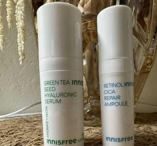 Innisfree green tea seed hyaluronic serum 10мл