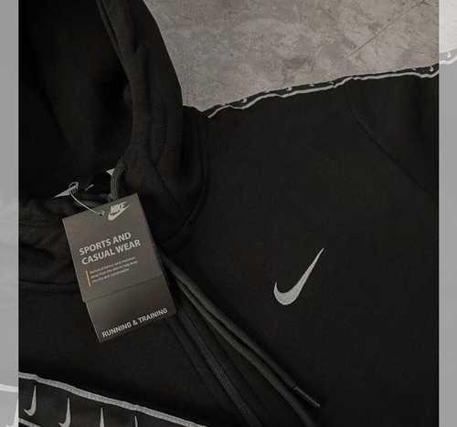 Спортивный костюм Nike на флисе черный