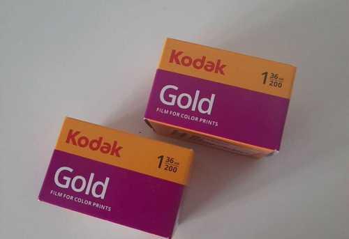 Пленка 35 мм Kodak Gold 200 36 кадров
